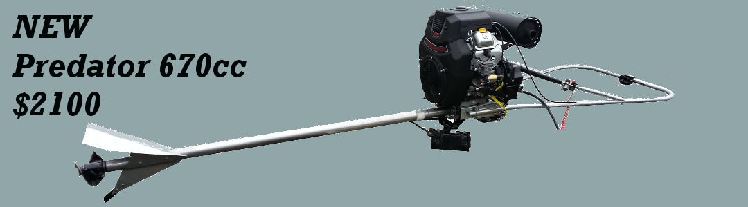 Scavenger Backwater Motors – A long tail boat motor for any shallow water